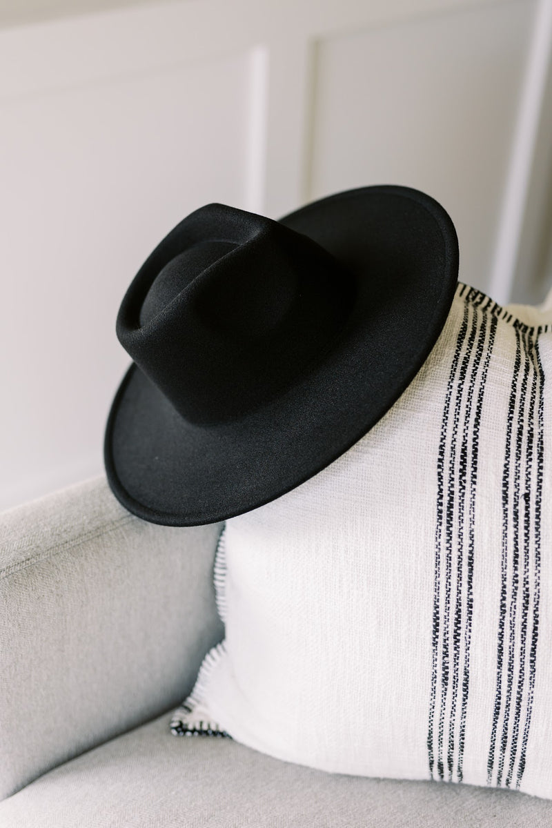 Black Rancher Hat – MISHQUA